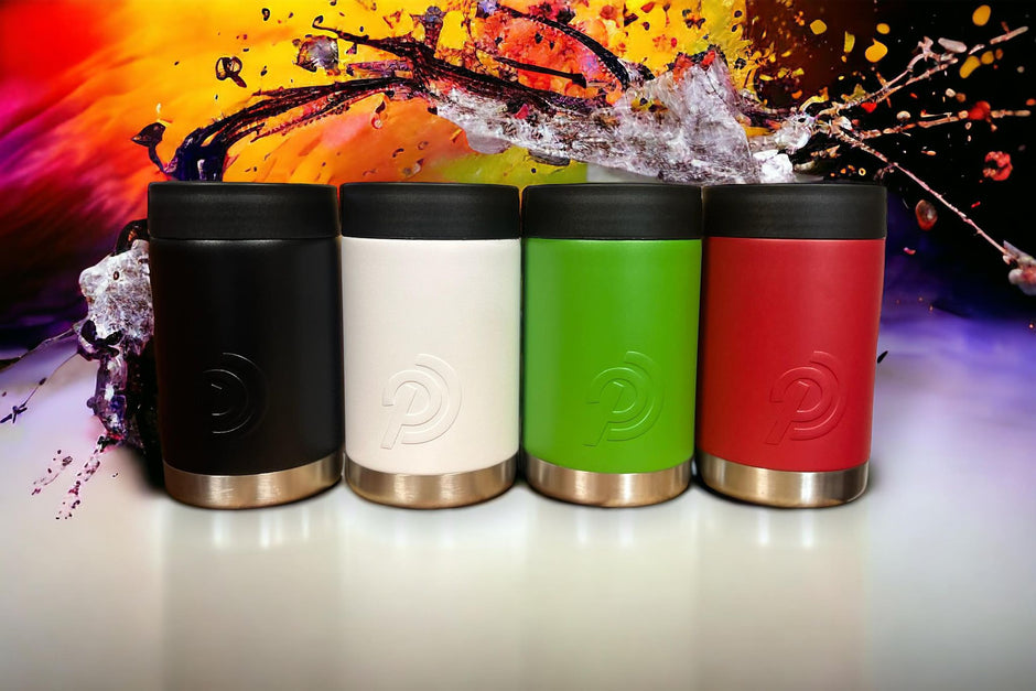 Stainless Steel Insulated Can Coolers (Koozie) - Free Engraving – Power ...